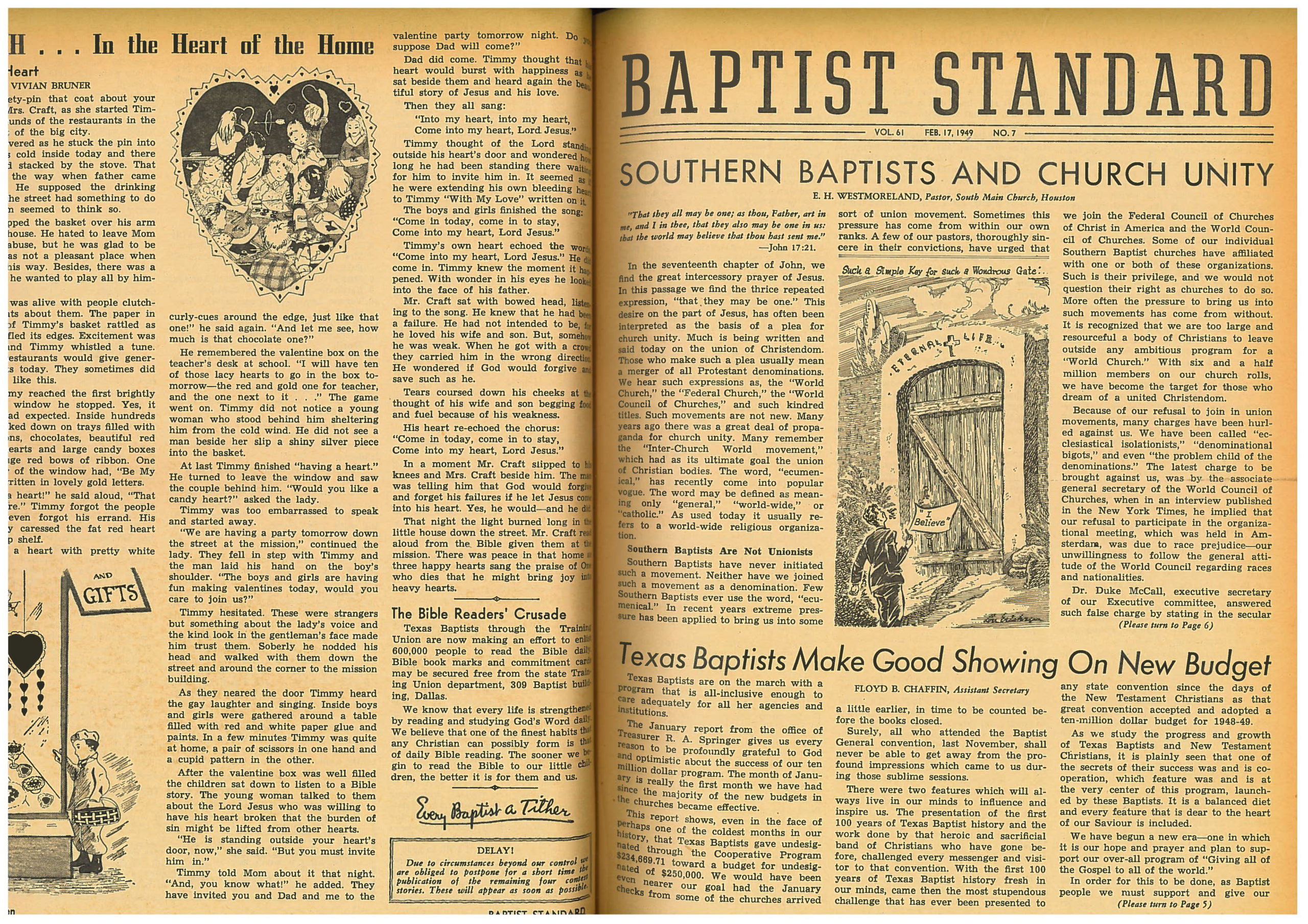 Baylor partnership brings Baptist Standard archive online