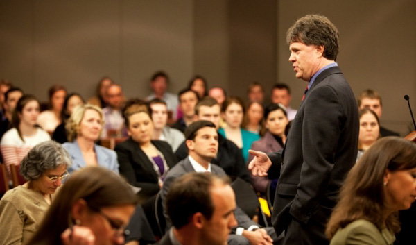 Jesus faces mock trial at First Baptist, Austin
