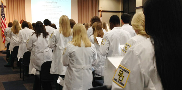 Around the State: 'White coat' ceremony for Baylor nurses