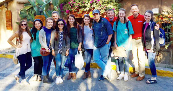 DBU students begin summer serving in Chile