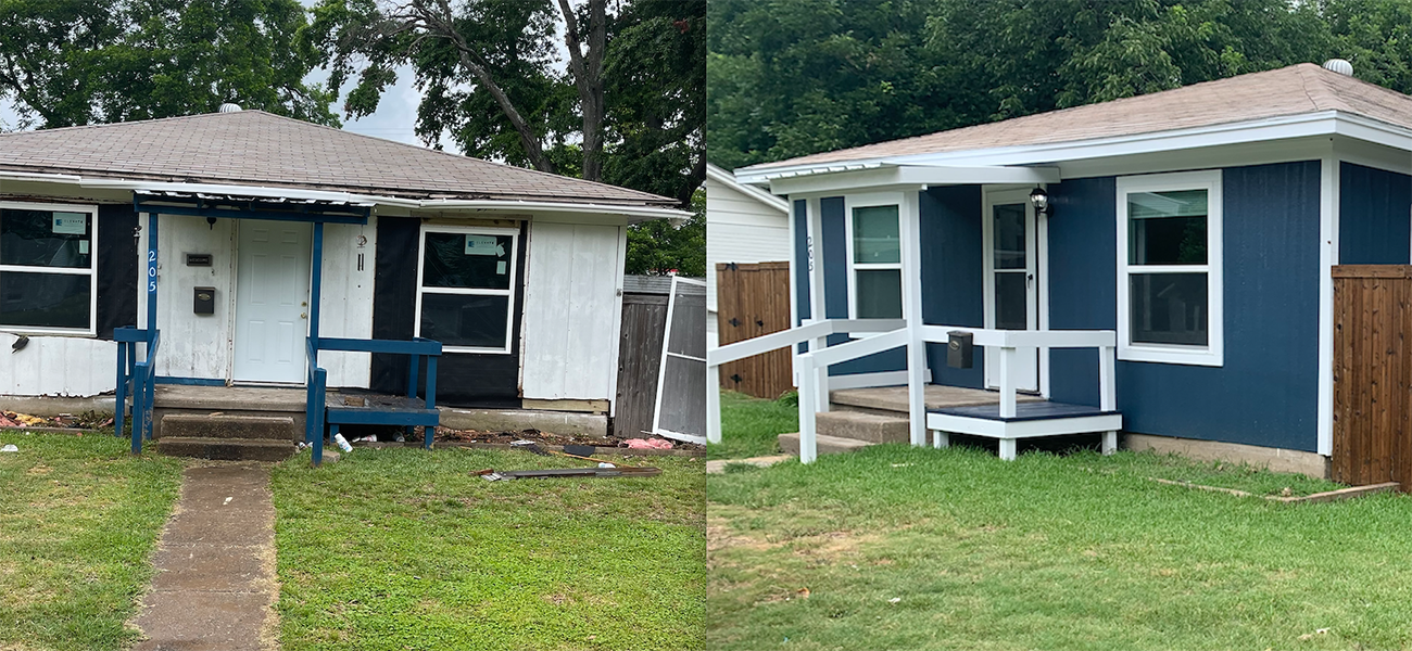 TBM helps church rebuild deteriorated home