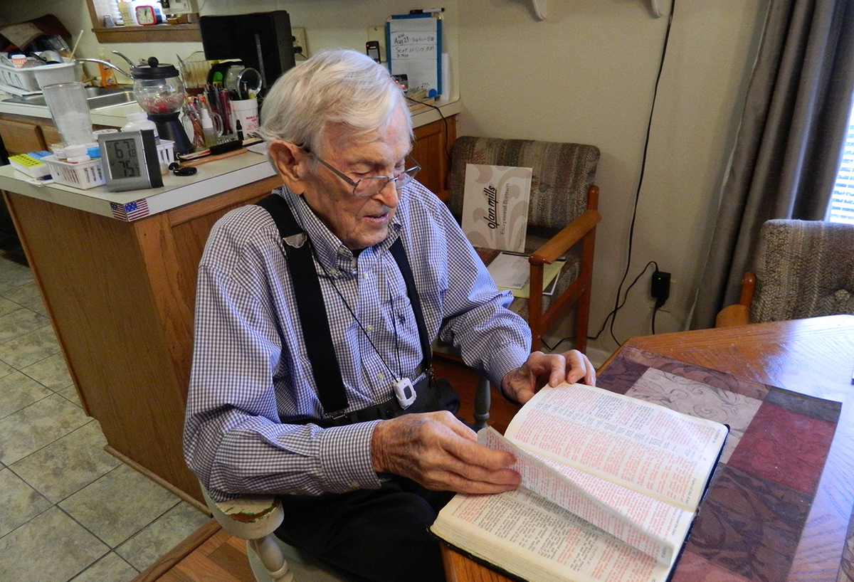 Retired pastor testifies to a century of God’s faithfulness