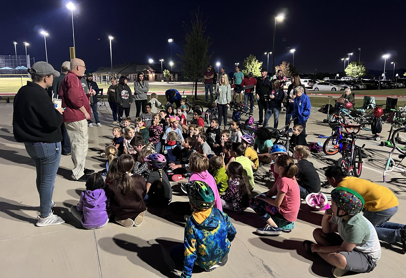 Carrollton kids on wheels raise TBM disaster relief funds
