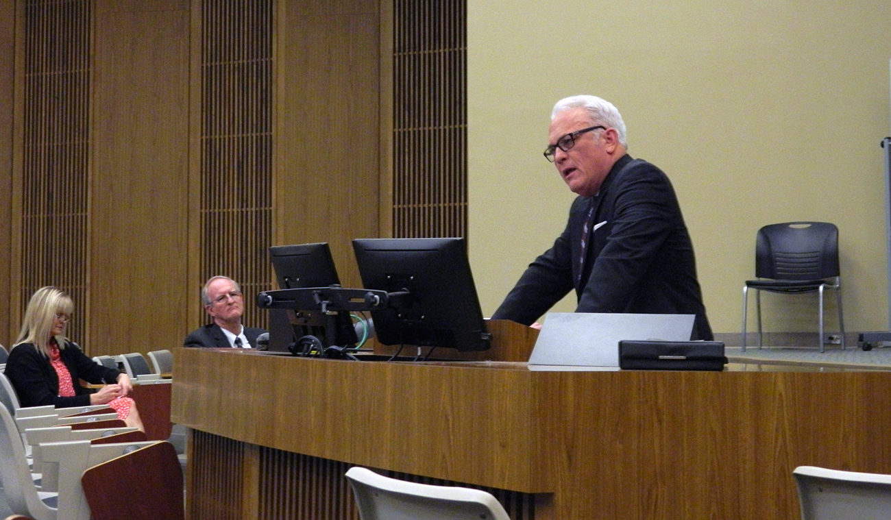 Public schools preserve and protect freedom, Johnson asserts