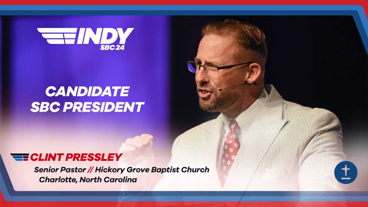 Clint Pressley first nominee for SBC president