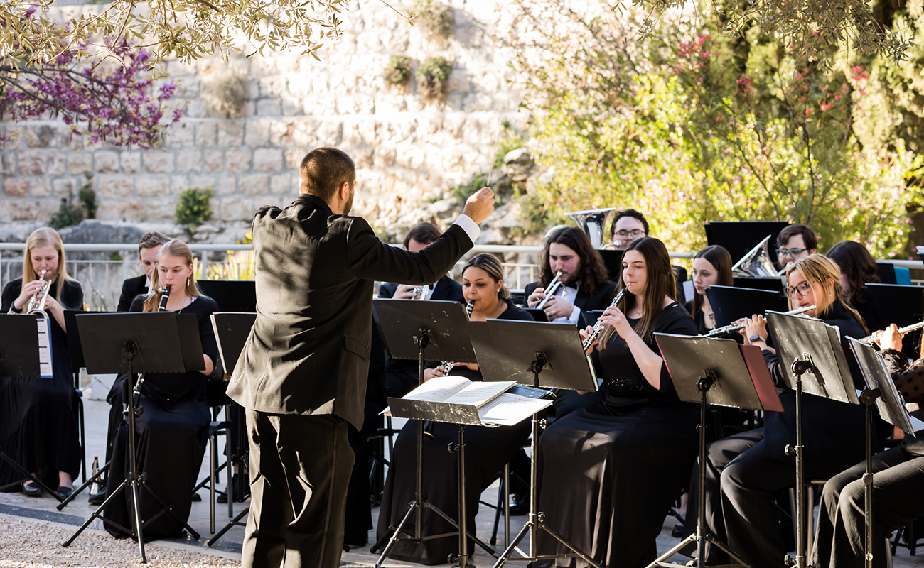 Around the State: ETBU band and choir travel to Israel