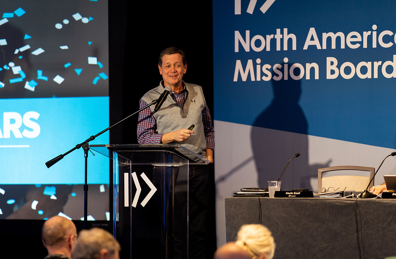 Ezell presents five-year goals for NAMB