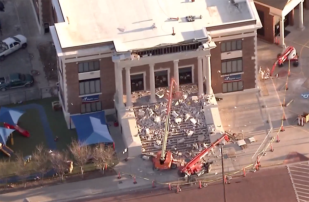 No lives lost when façade collapsed at Stephenville church