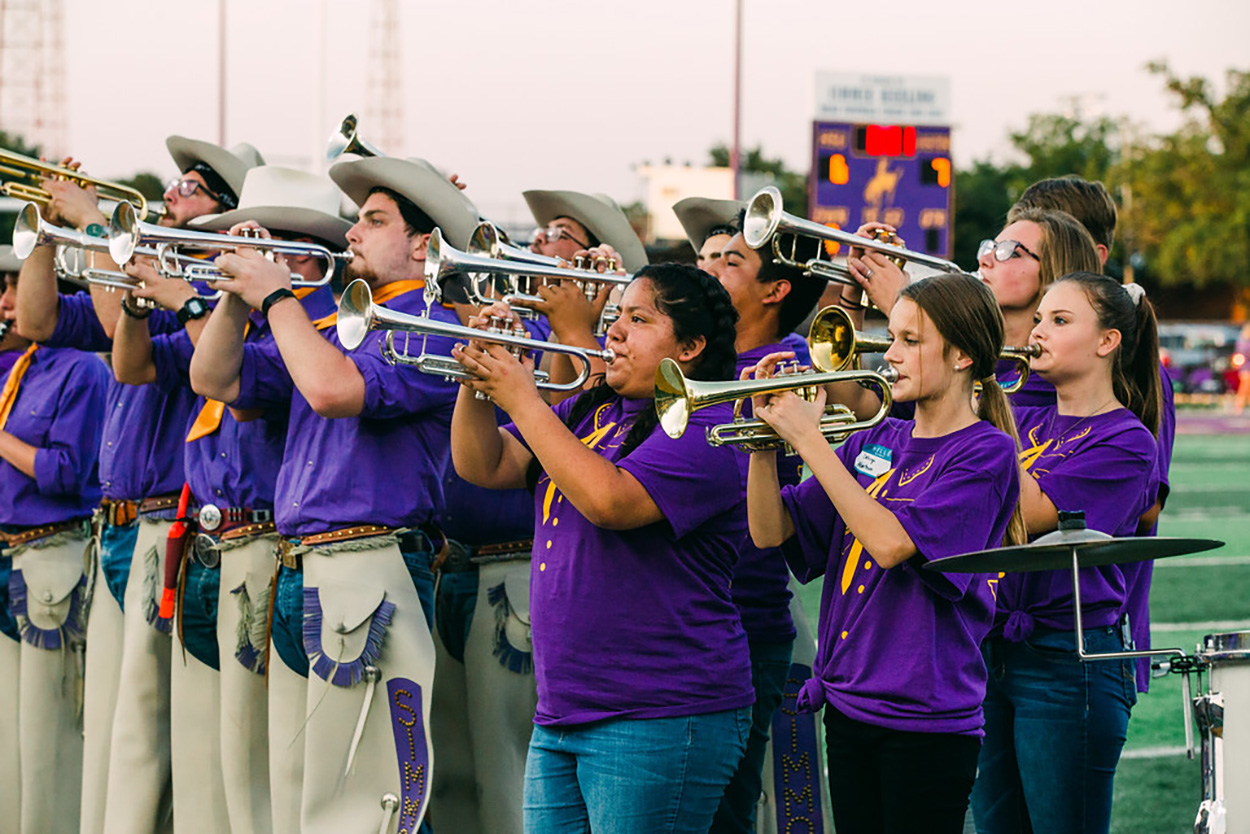 Around the State: HSU Cowboy Band welcomes high schoolers