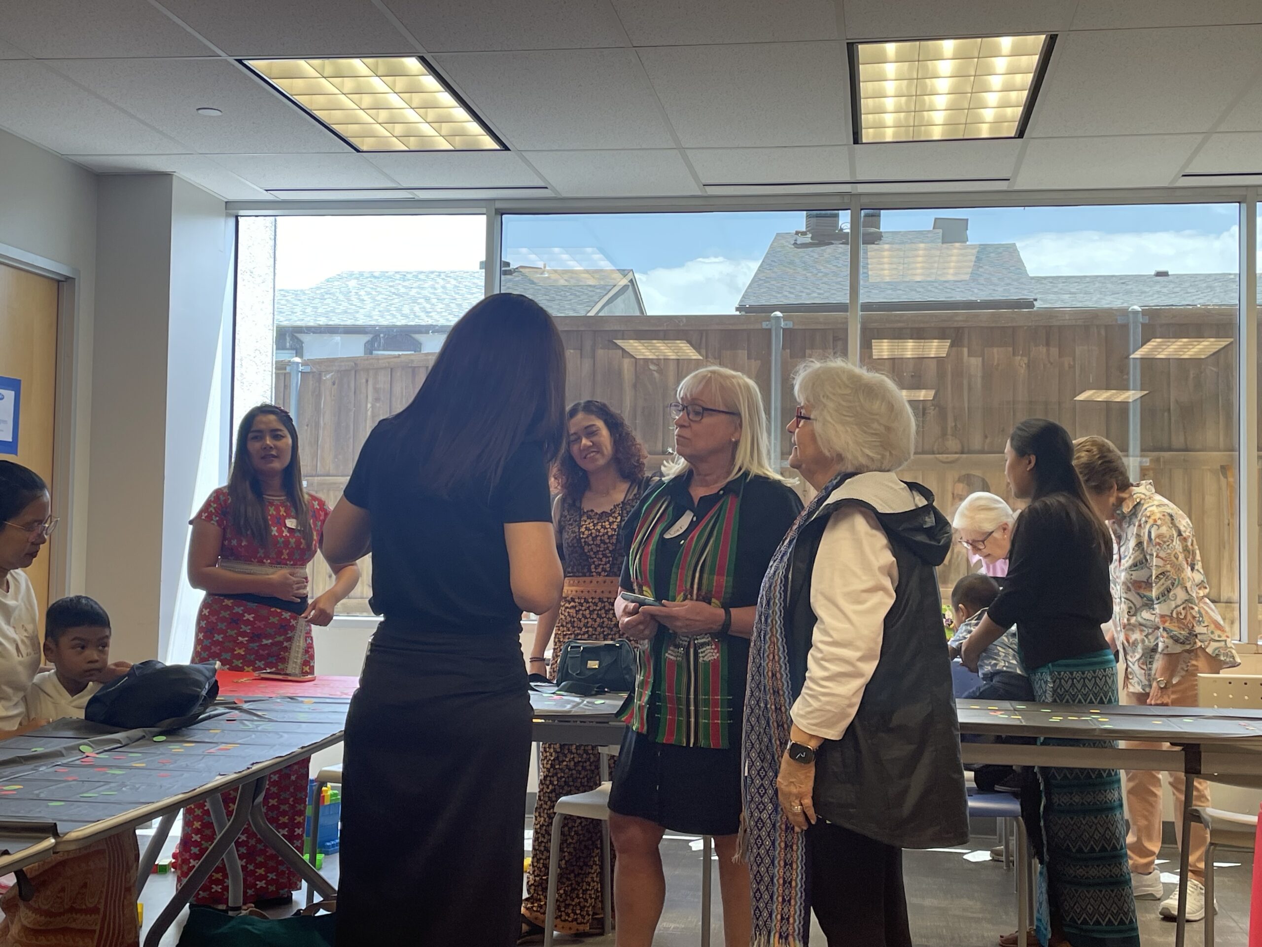 Pastor Helen offers loving care to refugees