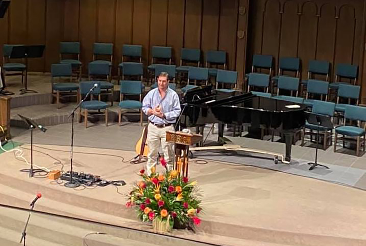 Floodwaters robbed McComb of his family but not his faith