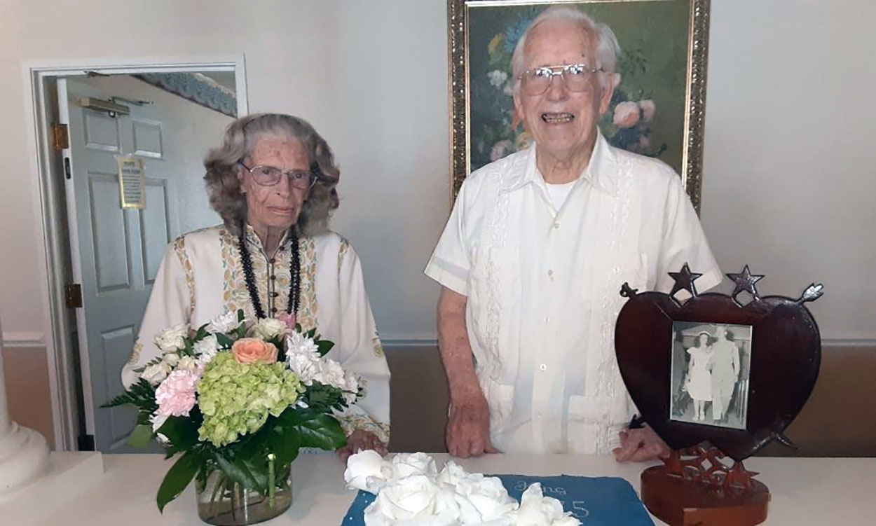 Around the State: Retired missionaries mark 75 years together
