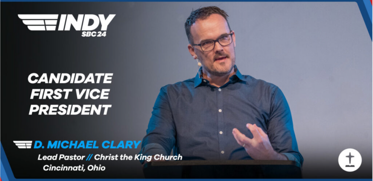 Michael Clary to be nominated for SBC 1st VP
