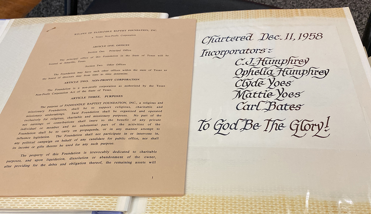 Foundation fulfilled founding vision by supporting missions