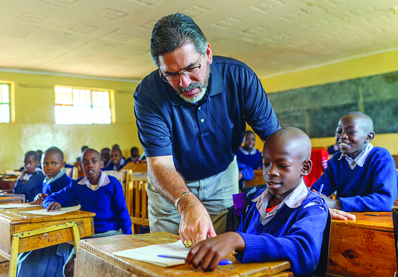 Albert Reyes still running toward his Father’s voice