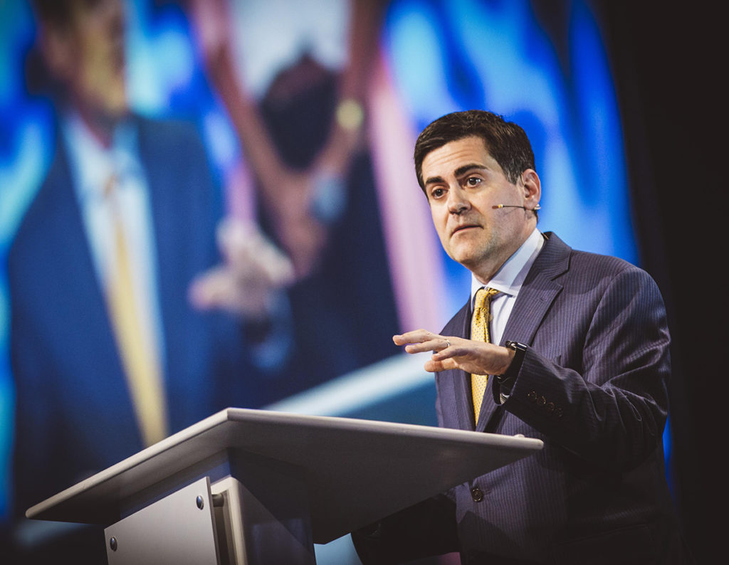 Beth Moore and Russell Moore share laughter, regrets