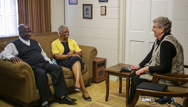 Seldom a 'typical' day in the life of Sandy Wisdom-Martin