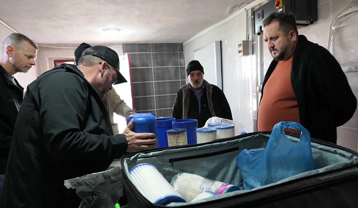 Texas-made water filter operating in Turkey