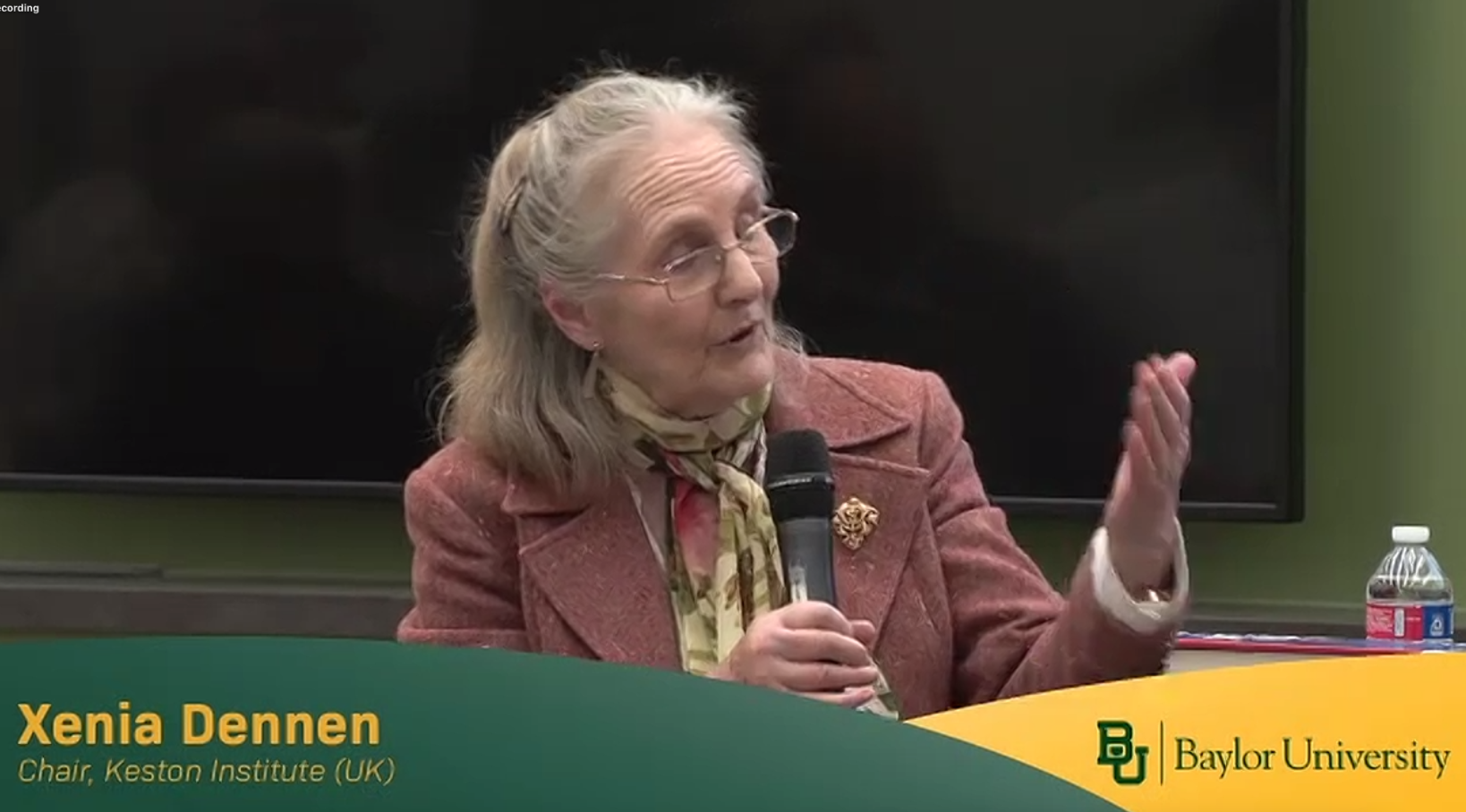 Baylor panel wrestles with issues of war and peace