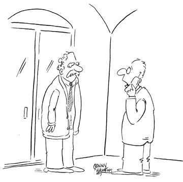 Cartoon: The origin of Murphy's Law