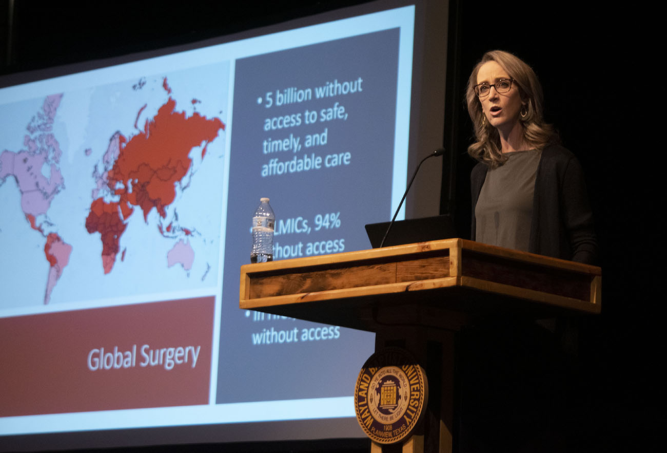 Around the State: Epidemiologist lectures at Wayland